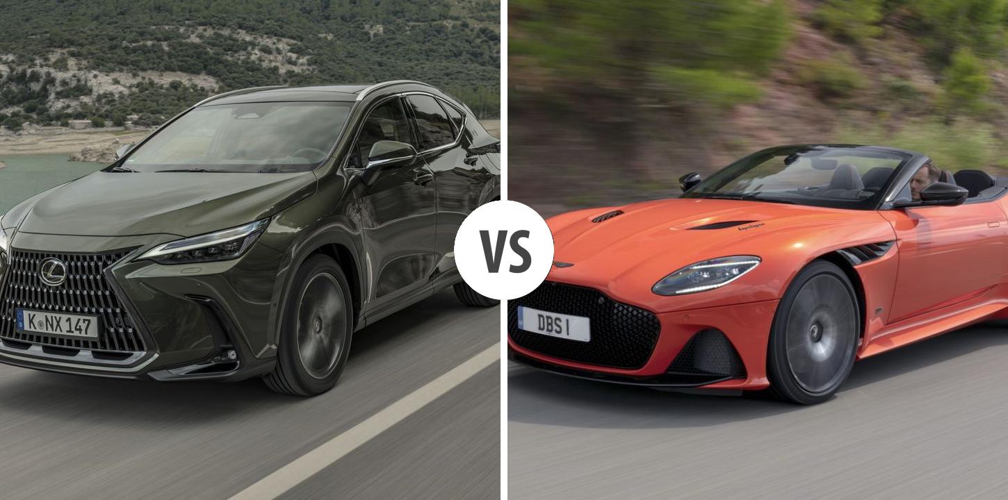 Lexus NX VS Aston Martin DBS Superleggera Cabrio – Vergleiche Preise ...