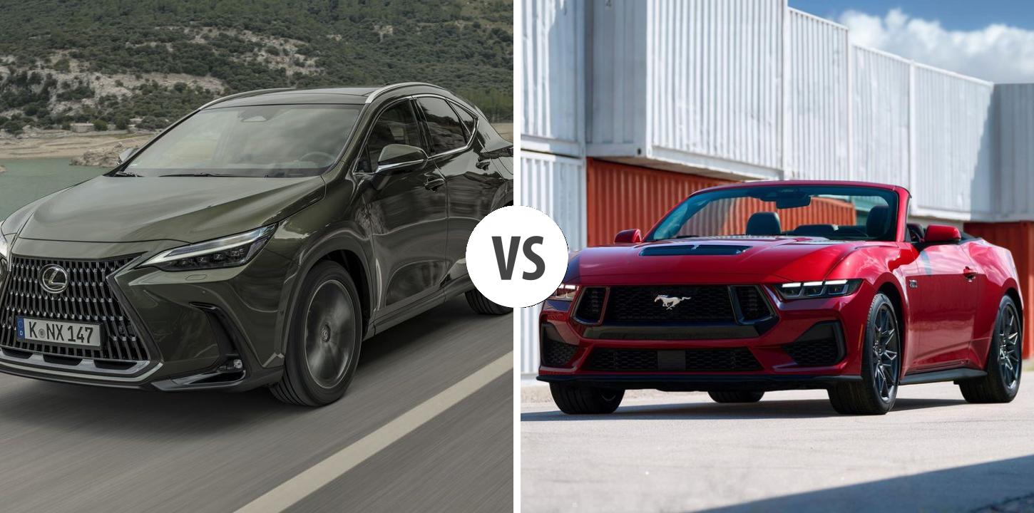 Lexus NX VS Ford Mustang Convertible – Vergleiche Preise, Leistung ...