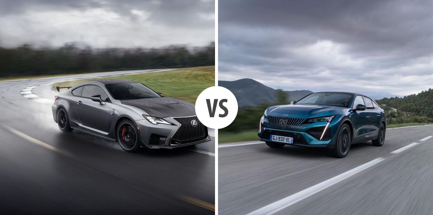 Lexus RC VS Peugeot 408 Elektro – Vergleiche Preise, Leistung ...