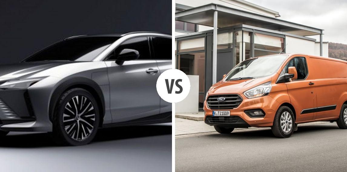 Lexus RZ VS Ford Transit Custom Transporter – Vergleiche Preise ...