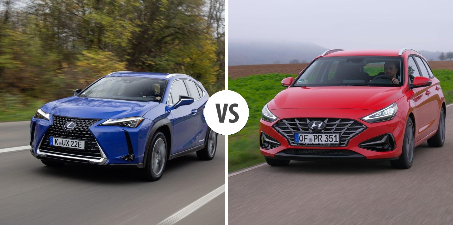 Lexus UX Elektro VS Hyundai i30 Kombi – Vergleiche Preise, Leistung ...