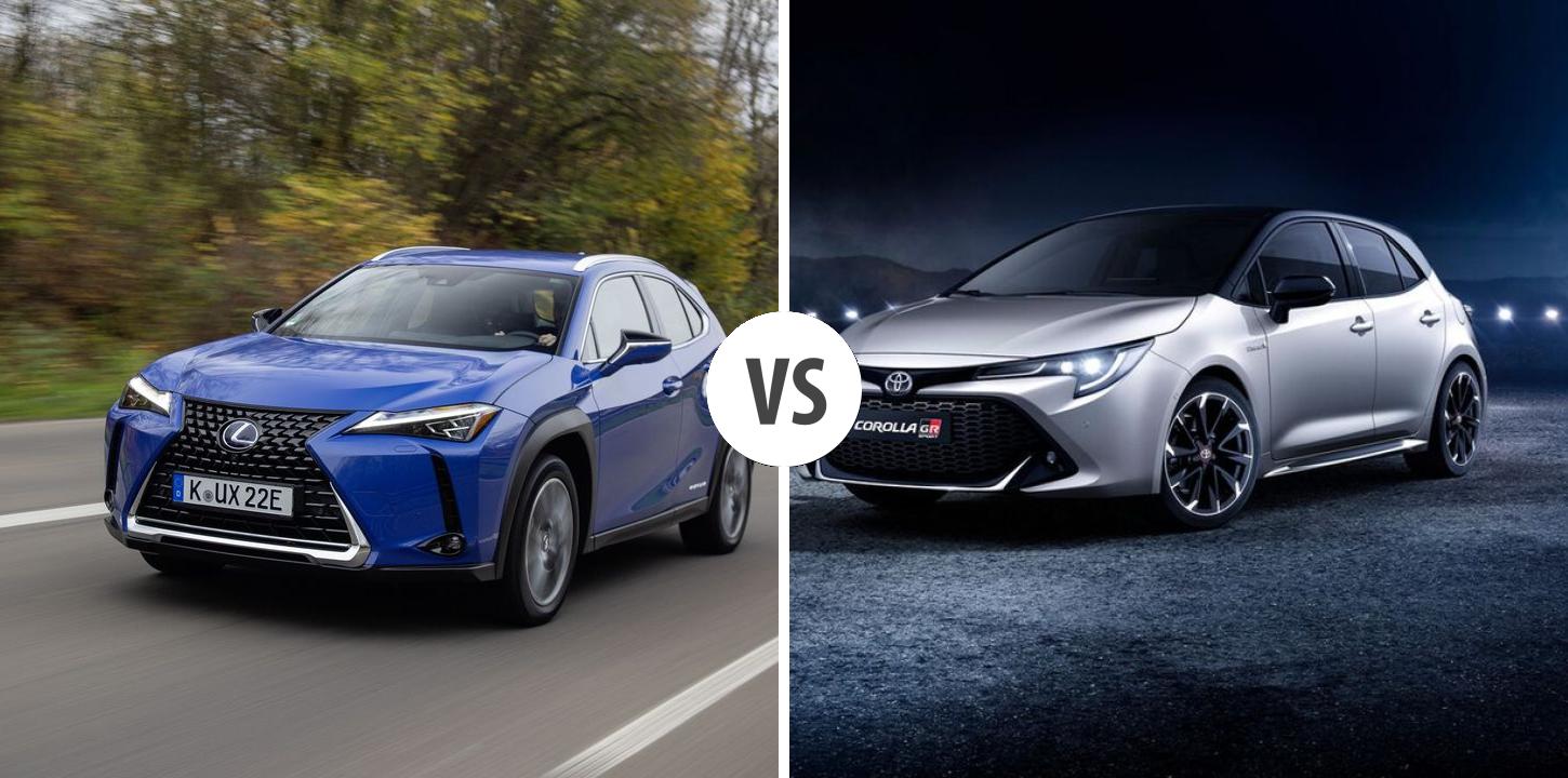 Lexus UX Elektro VS Toyota Corolla – Vergleiche Preise, Leistung ...