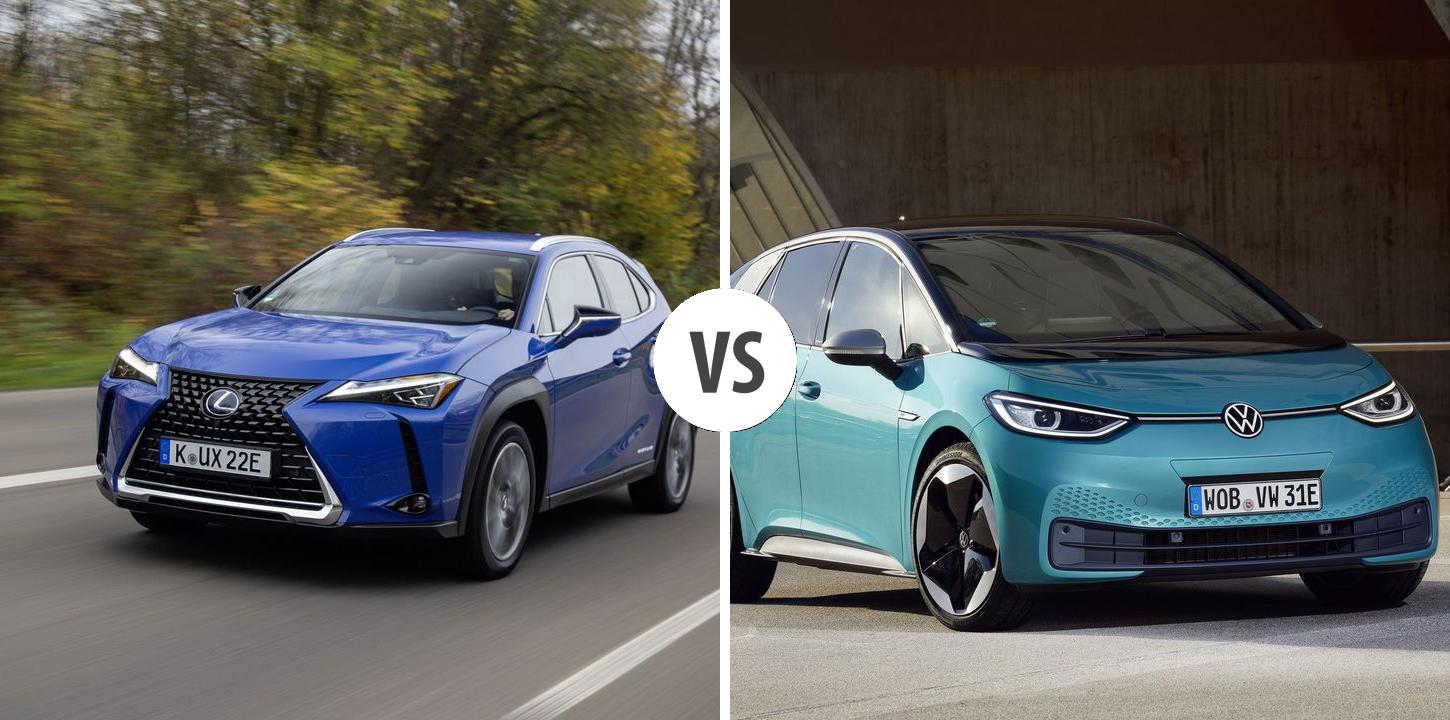 Lexus UX Elektro VS Volkswagen ID.3 – Vergleiche Preise, Leistung ...
