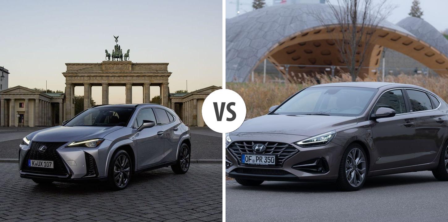 Lexus UX VS Hyundai i30 Fastback Autovergleich | AUTOGOTT.DE
