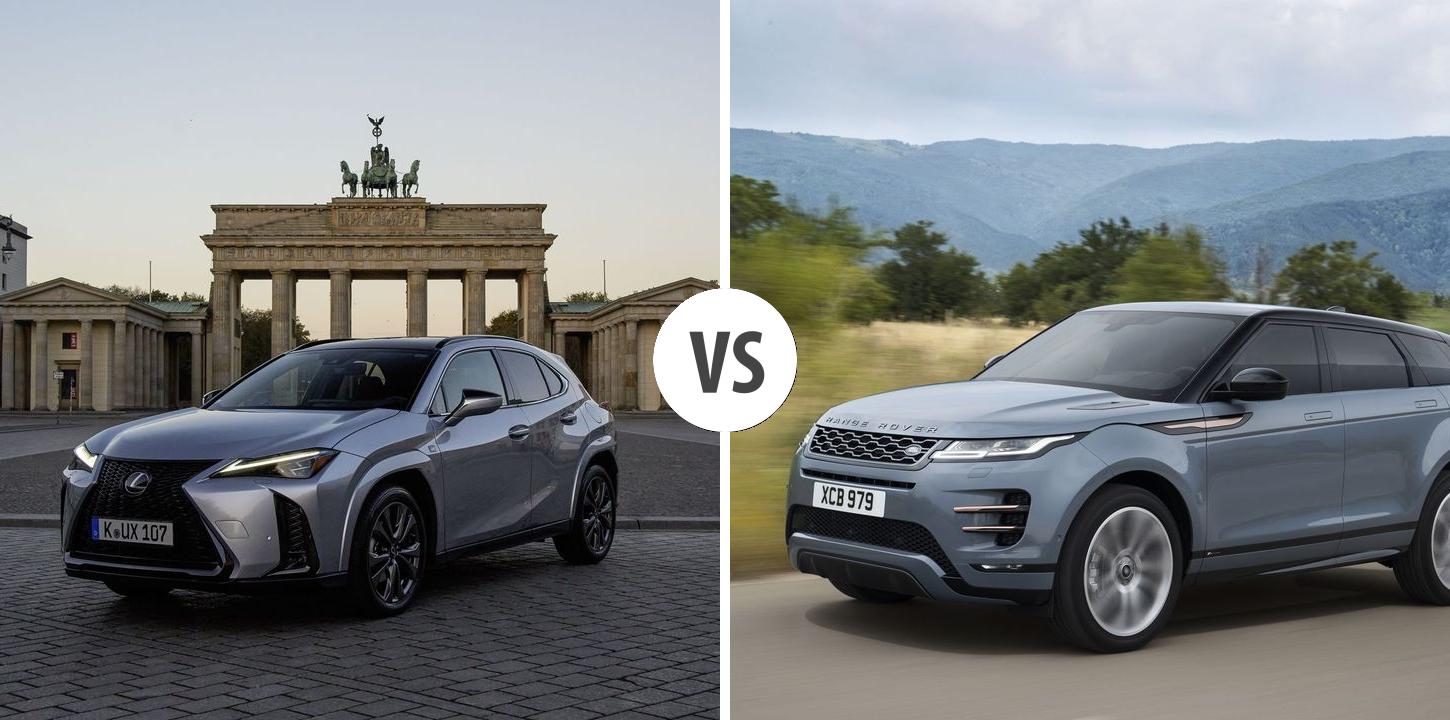Lexus UX VS Land Rover Range Rover Evoque Autovergleich | AUTOGOTT.DE