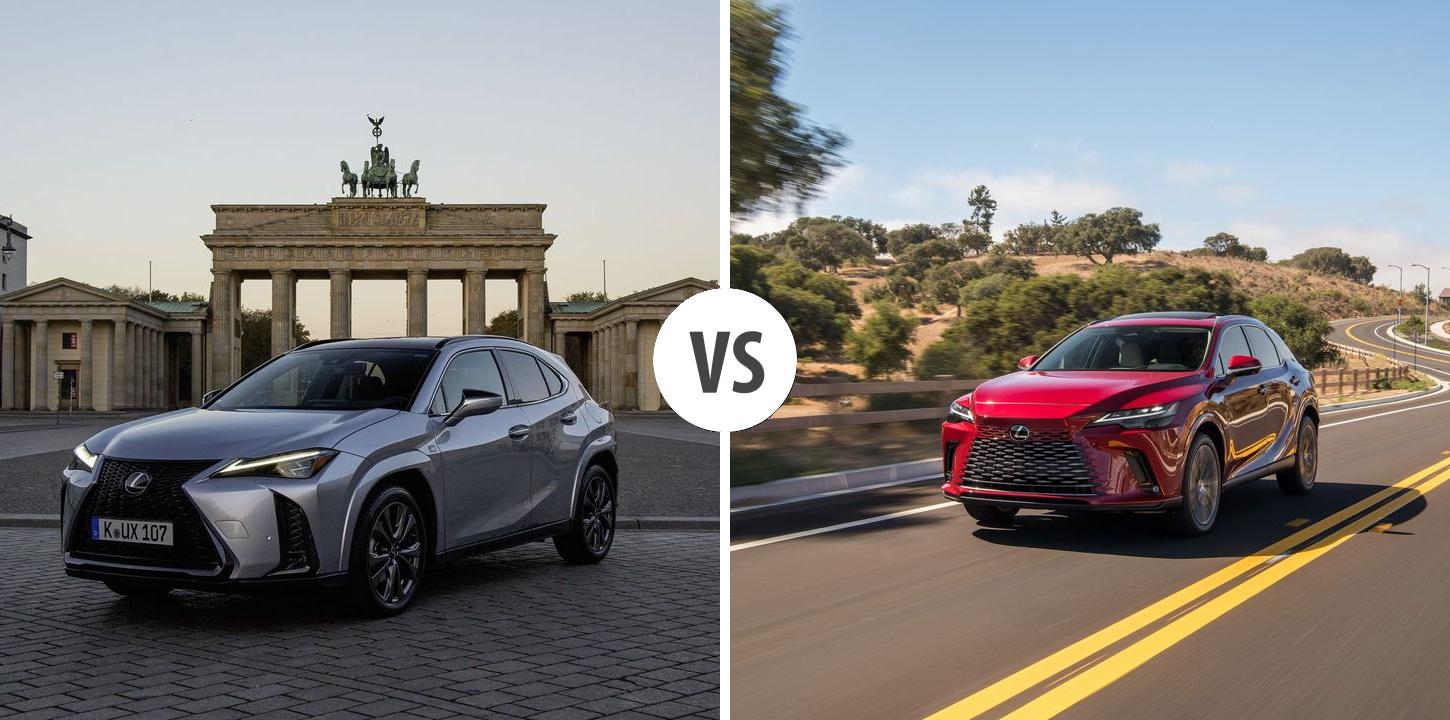 Lexus UX VS Lexus RX – Vergleiche Preise, Leistung, Kofferraum ...