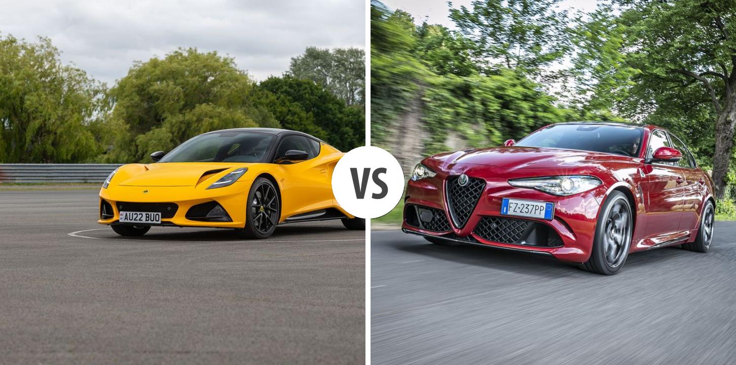 Lotus Emira VS Alfa Romeo Giulia – Vergleiche Preise, Leistung ...