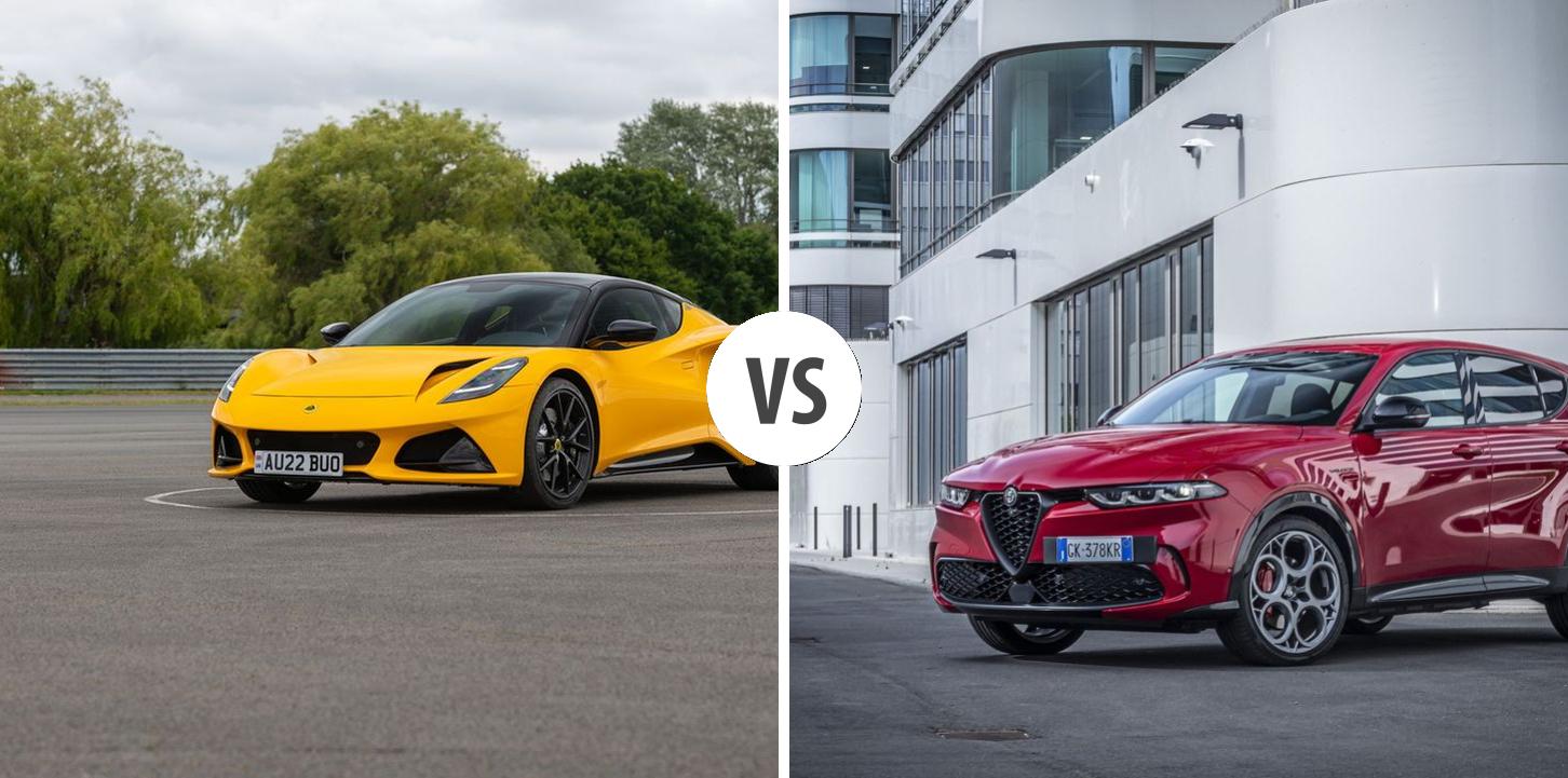 Lotus Emira VS Alfa Romeo Tonale Autovergleich | AUTOGOTT.DE