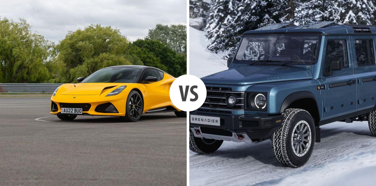 Lotus Emira VS INEOS Grenadier – Vergleiche Preise, Leistung ...