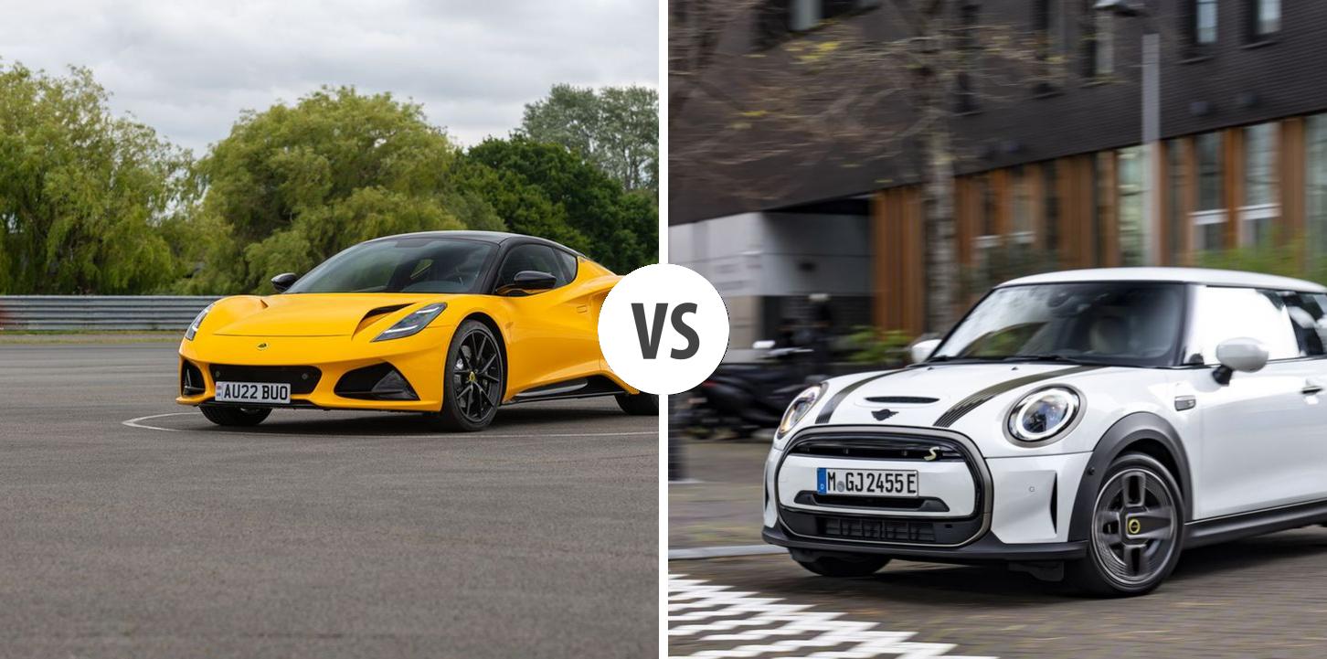 Lotus Emira VS Mini Cooper Electric – Vergleiche Preise, Leistung ...