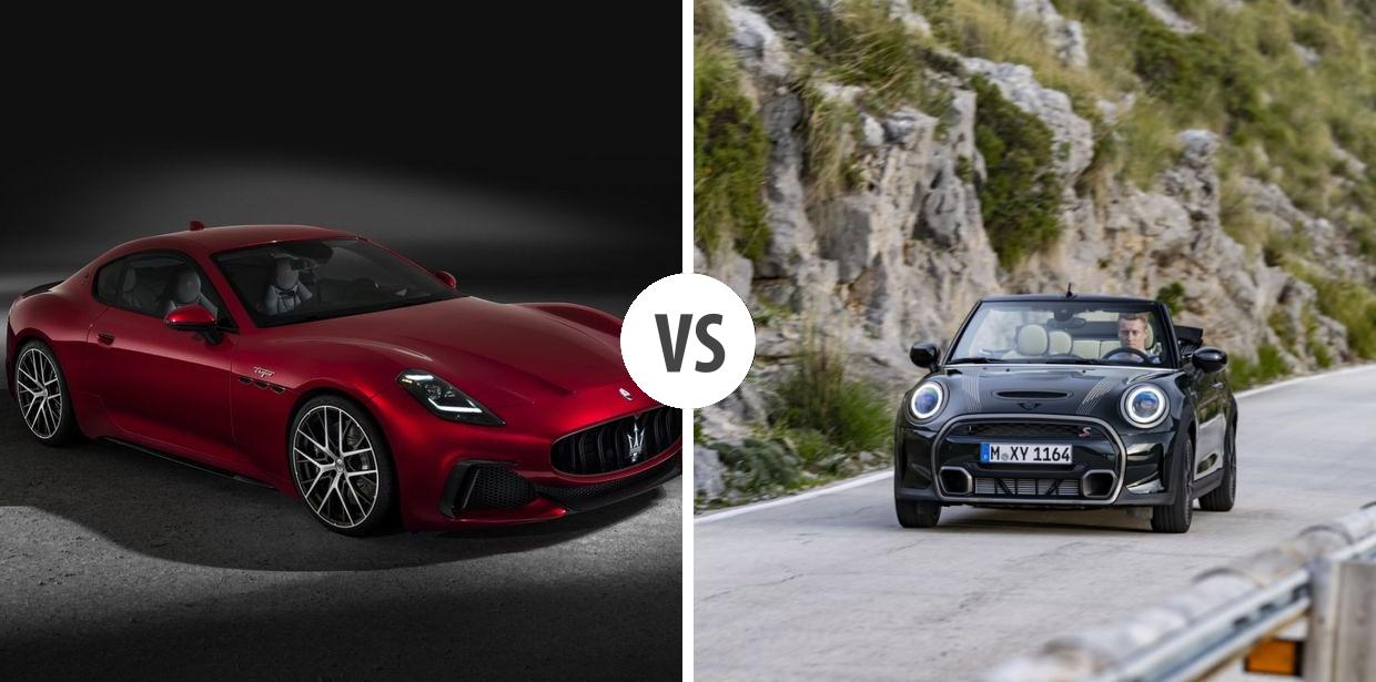 Maserati GranTurismo VS Mini MINI Cabrio – Vergleiche Preise, Leistung ...