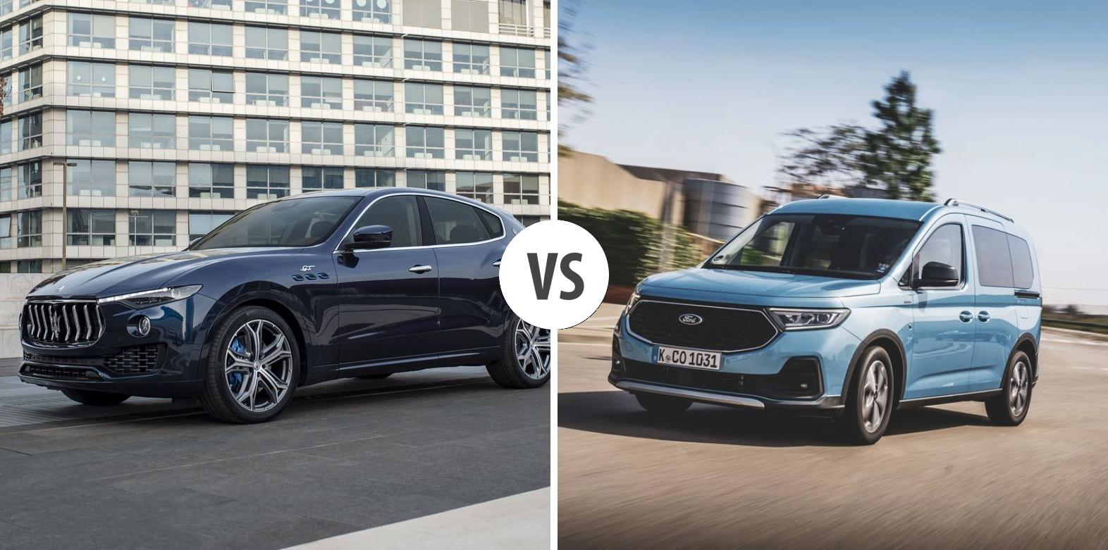 Maserati Levante VS Ford Tourneo Connect – Vergleiche Preise, Leistung ...