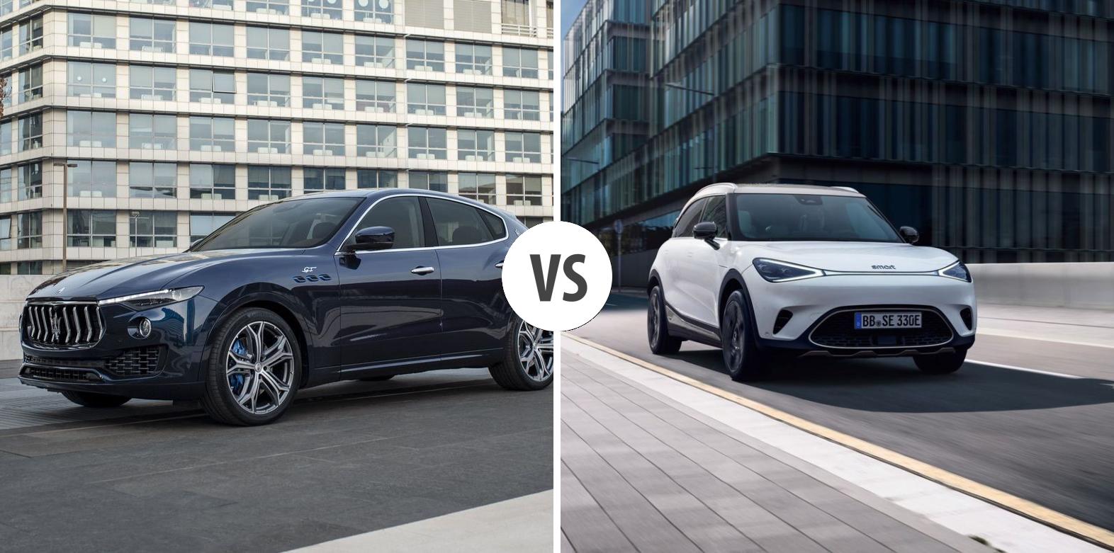 Maserati Levante VS Smart #1 – Vergleiche Preise, Leistung, Kofferraum ...