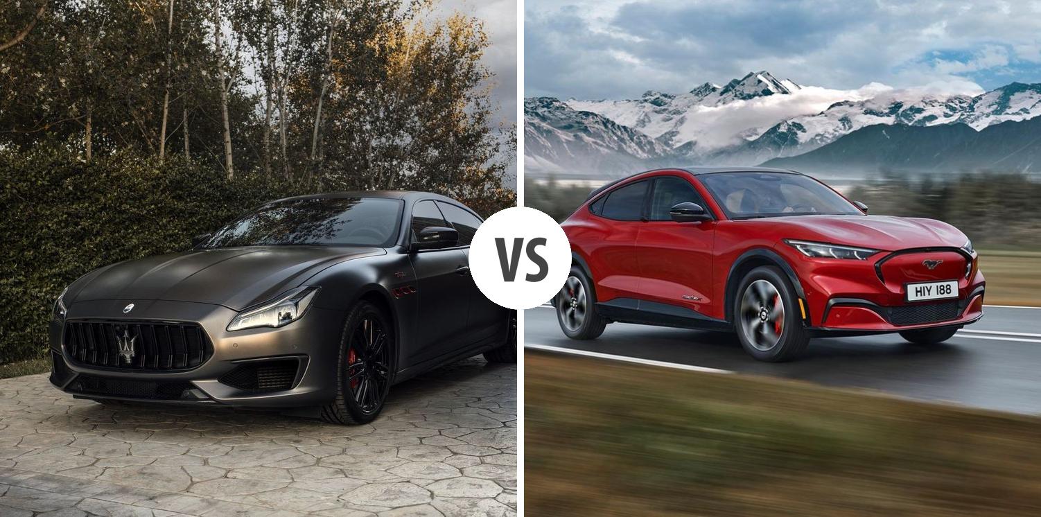 Maserati Quattroporte VS Ford Mustang Mach-E – Vergleiche Preise ...