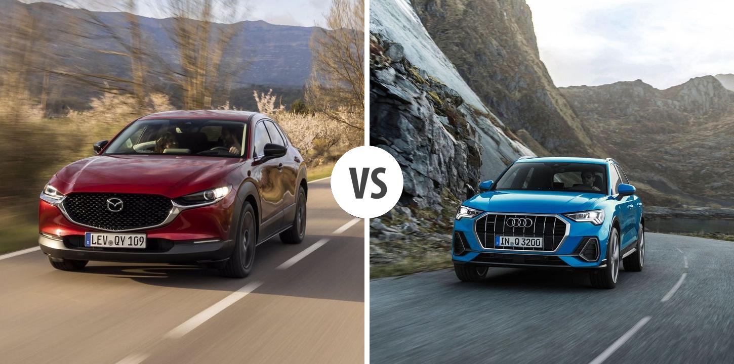Mazda CX-30 VS Audi Q3 – Vergleiche Preise, Leistung, Kofferraum ...