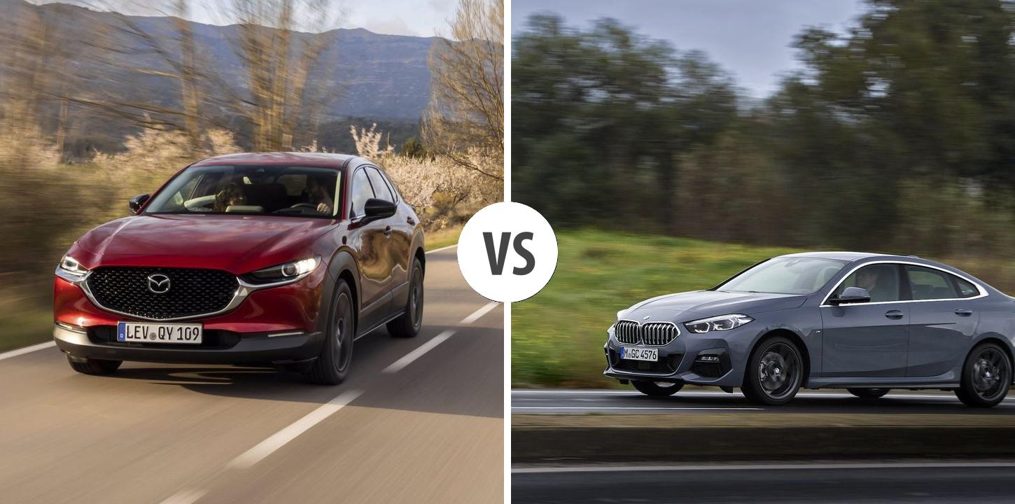 Mazda CX-30 VS BMW 2er Gran Coupé – Vergleiche Preise, Leistung ...