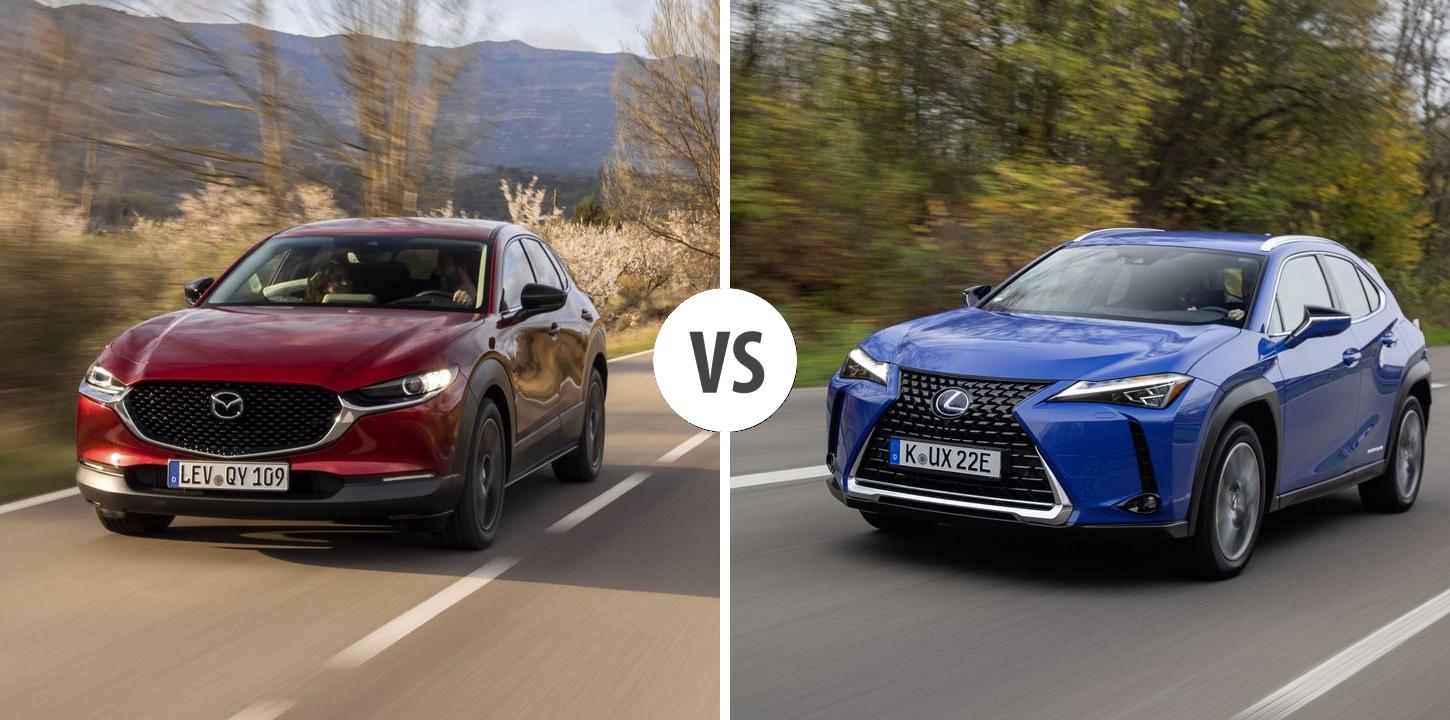 Mazda CX-30 VS Lexus UX Elektro – Vergleiche Preise, Leistung ...