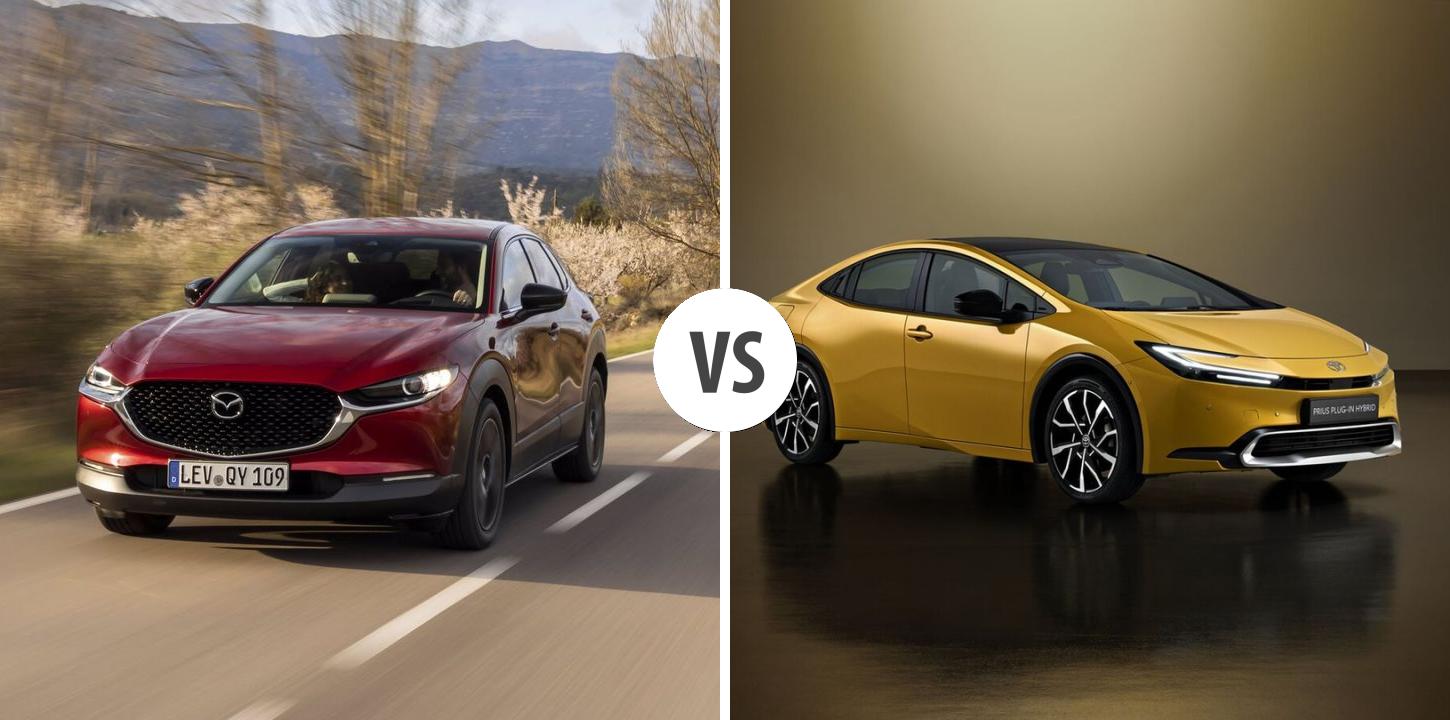 Mazda CX-30 VS Toyota Prius – Vergleiche Preise, Leistung, Kofferraum ...