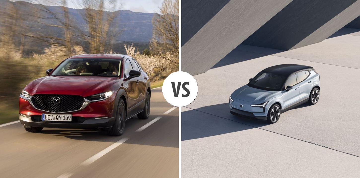 Mazda CX-30 VS Volvo EX30 – Vergleiche Preise, Leistung, Kofferraum ...