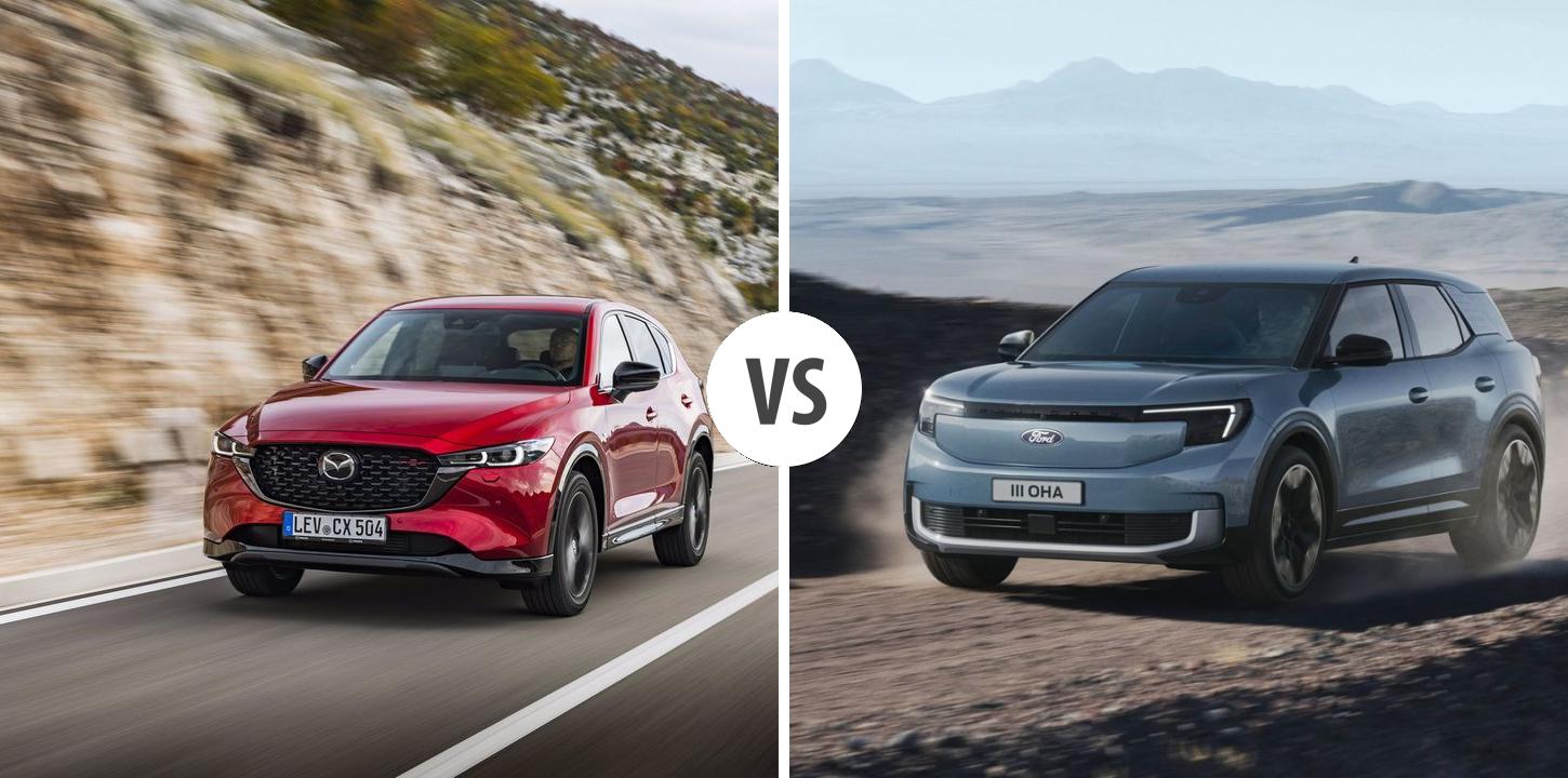 Mazda CX-5 VS Ford Explorer EV Autovergleich | AUTOGOTT.DE