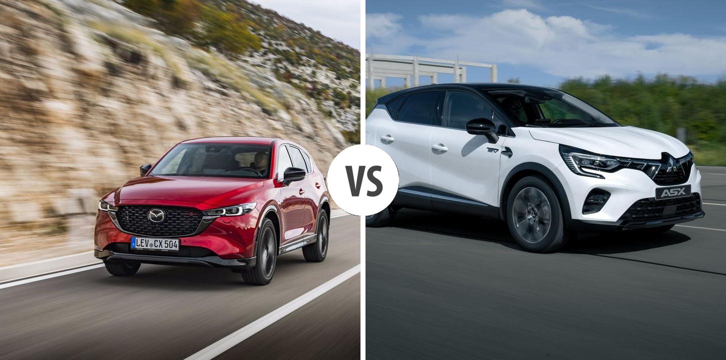 Mazda CX-5 VS Mitsubishi ASX – Vergleiche Preise, Leistung, Kofferraum ...