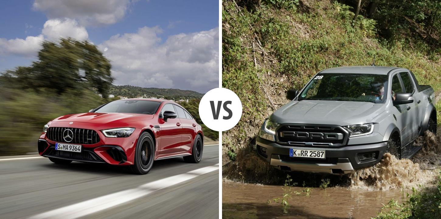 Mercedes AMG GT 4-Türer Coupé VS Ford Ranger – Vergleiche Preise ...