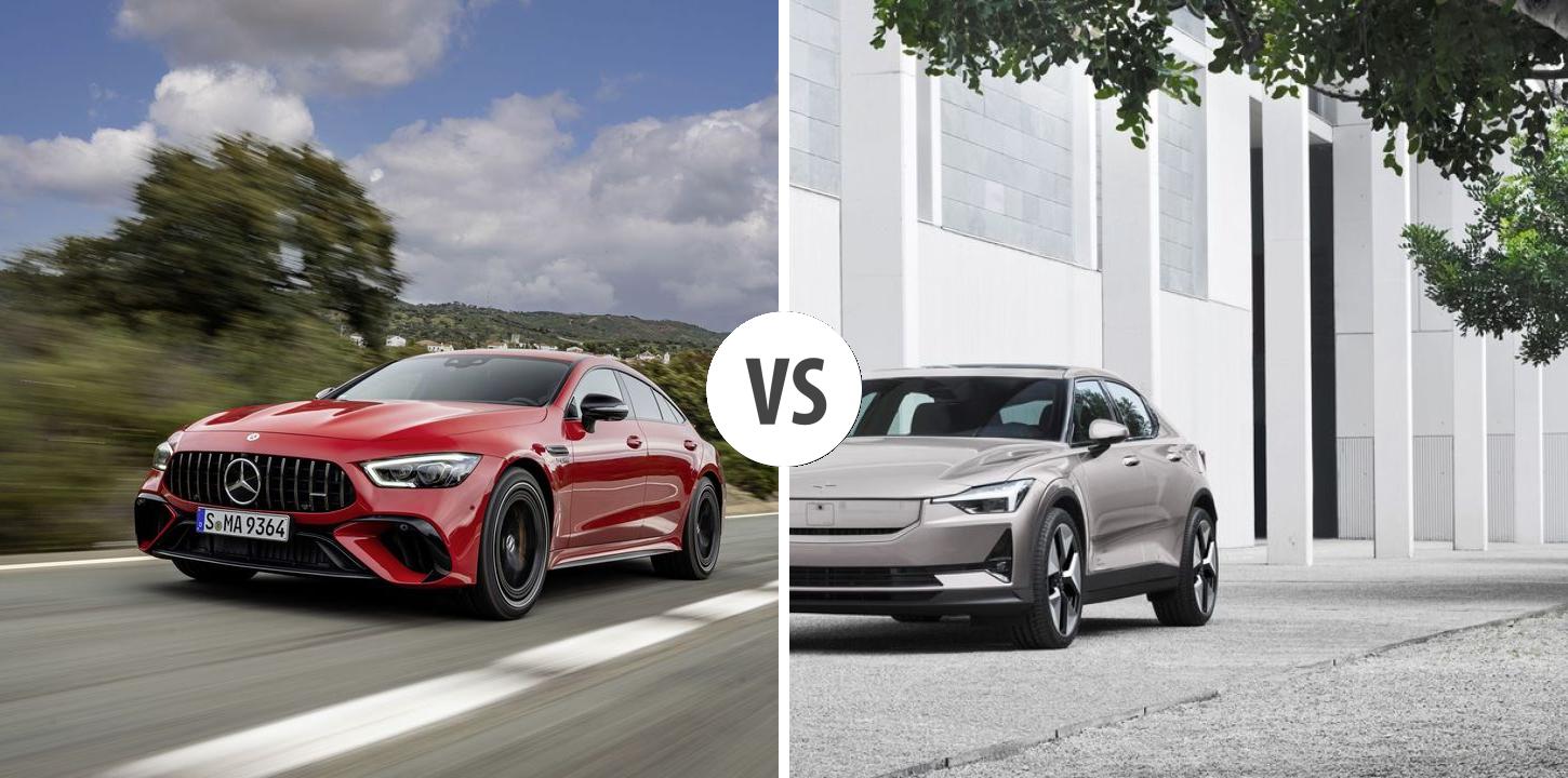 Mercedes AMG GT 4-Türer Coupé VS Polestar 2 – Vergleiche Preise ...