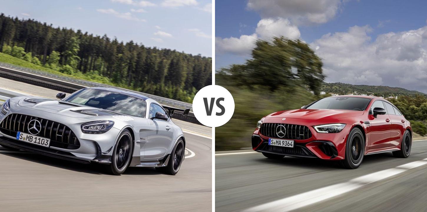 Mercedes AMG GT Coupé VS Mercedes AMG GT 4-Türer Coupé – Vergleiche ...