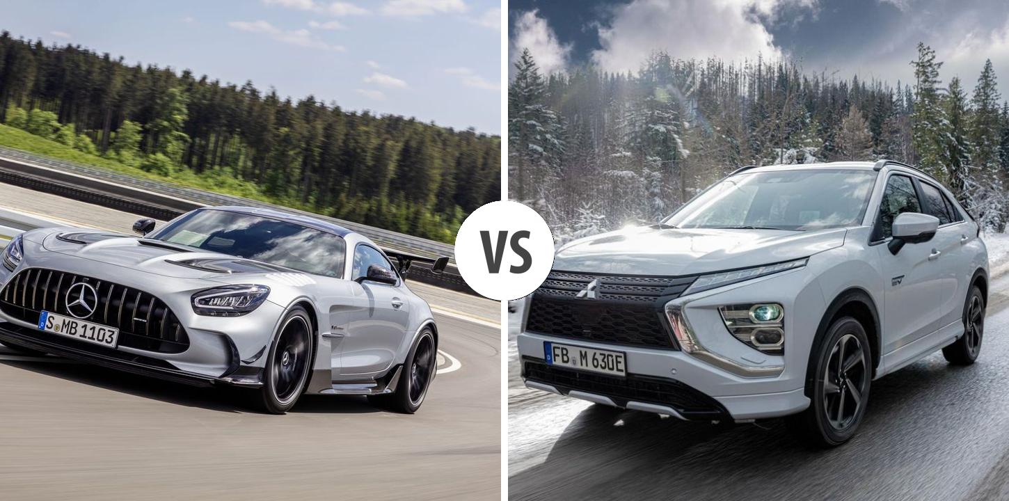 Mercedes AMG GT Coupé VS Mitsubishi Eclipse Cross – Vergleiche Preise ...