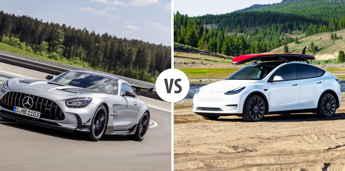 Mercedes AMG GT Coupé VS TESLA Model Y – Vergleiche Preise, Leistung ...