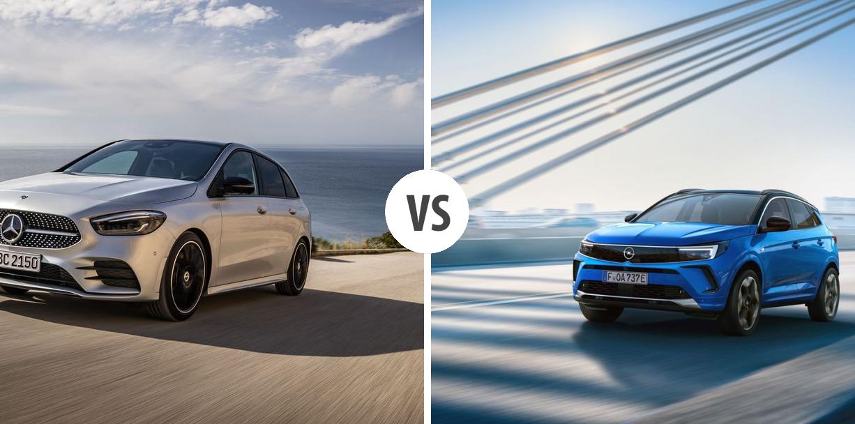 Mercedes B-Klasse VS Opel Grandland Elektro – Vergleiche Preise ...