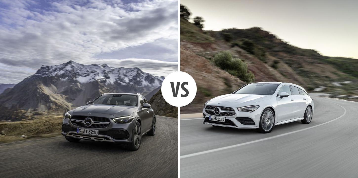 Mercedes C-Klasse T-Modell VS Mercedes CLA Shooting Brake – Vergleiche ...