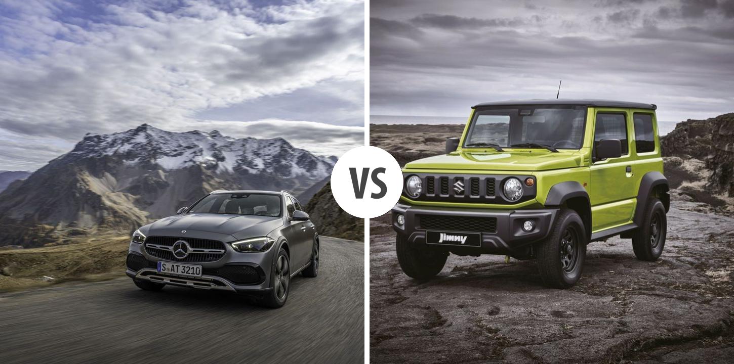 Mercedes C-Klasse T-Modell VS Suzuki Jimny – Vergleiche Preise ...