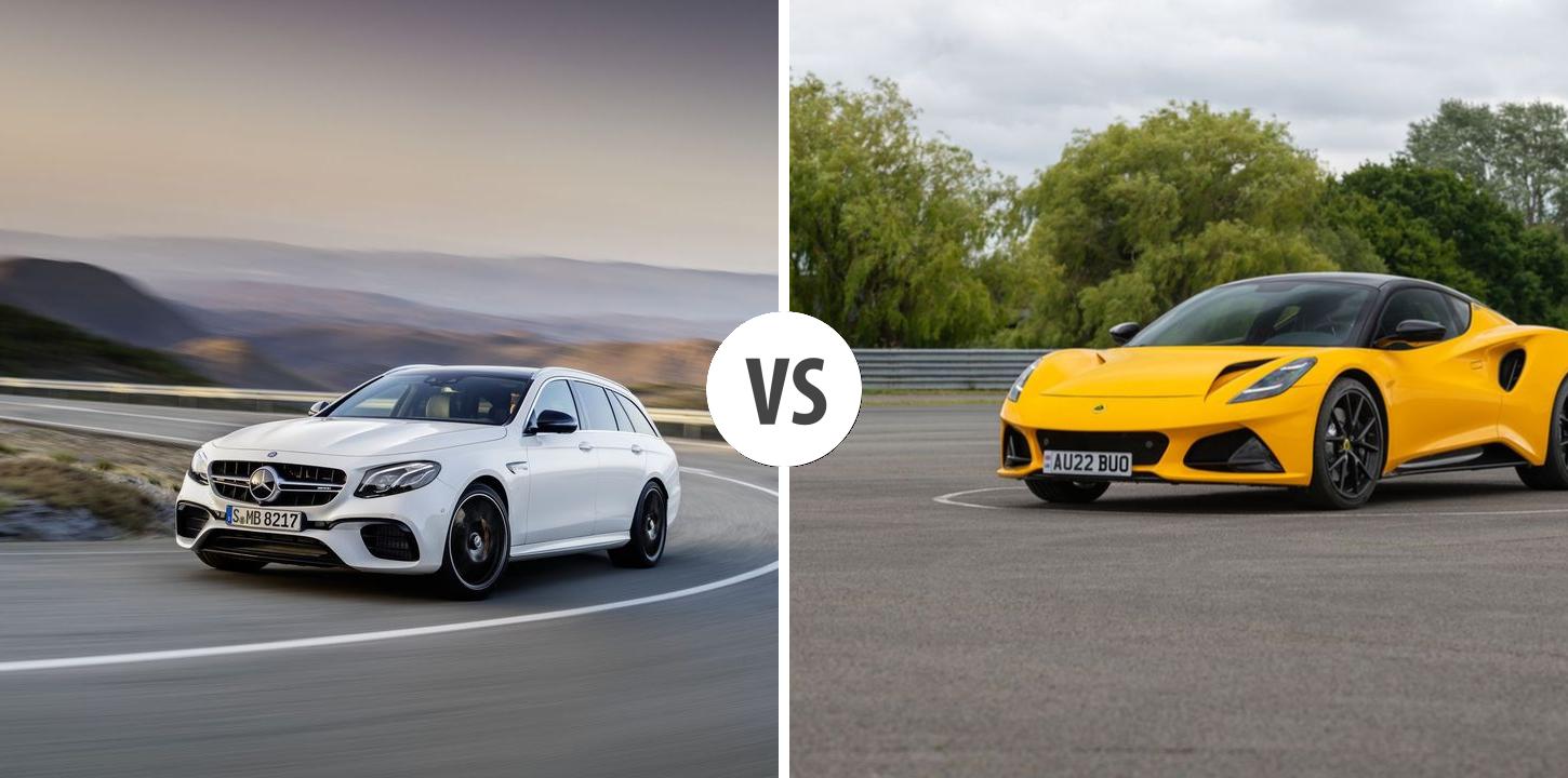 Mercedes E-Klasse T-Modell VS Lotus Emira – Vergleiche Preise, Leistung ...
