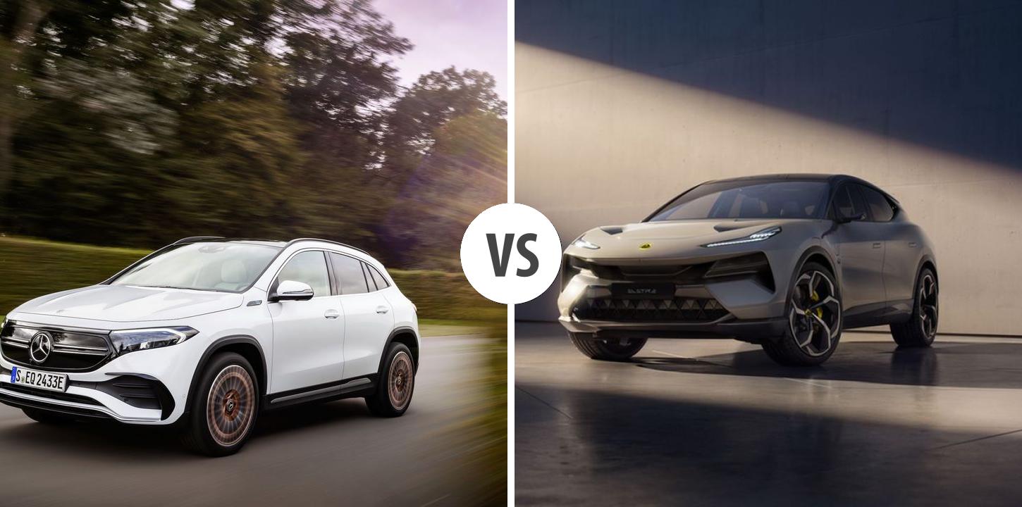 Mercedes EQA VS Lotus Eletre – Vergleiche Preise, Leistung, Kofferraum ...