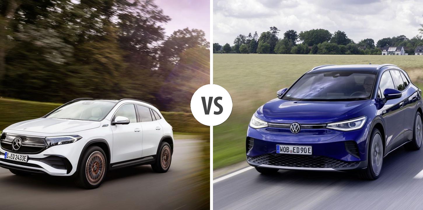 Mercedes EQA VS Volkswagen ID.4 – Vergleiche Preise, Leistung ...