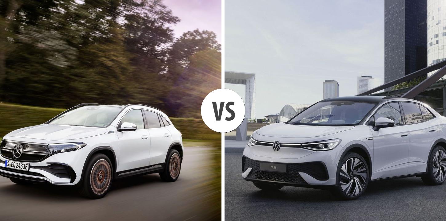 Mercedes EQA VS Volkswagen ID.5 – Vergleiche Preise, Leistung ...