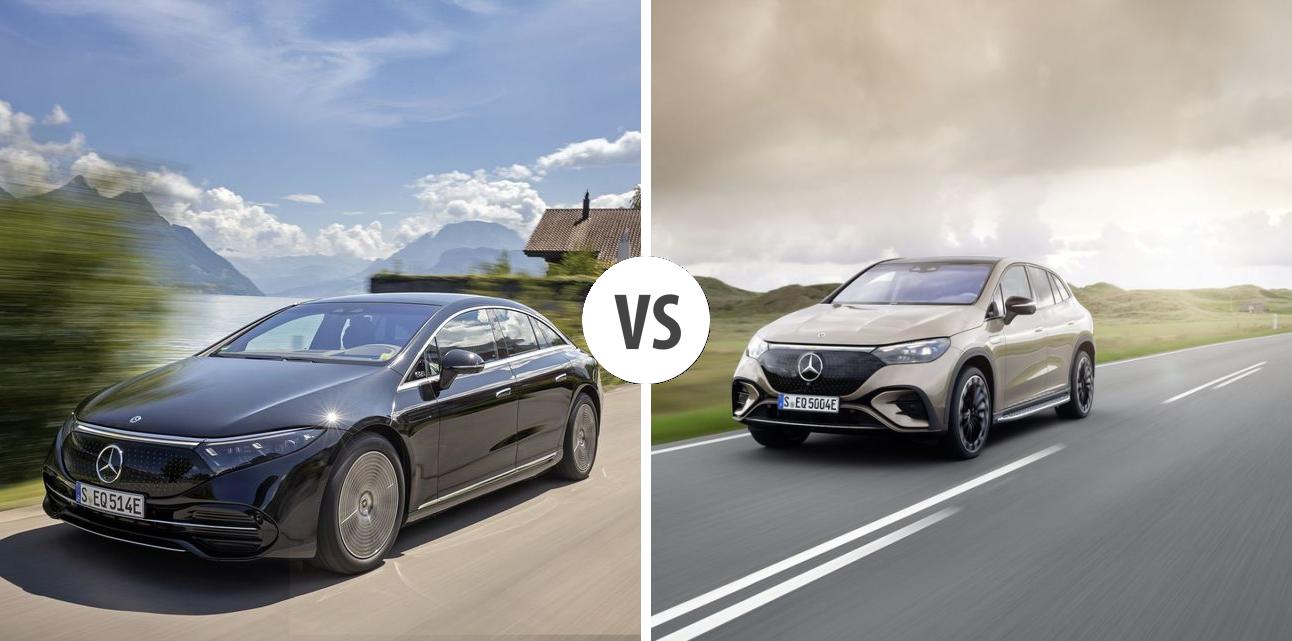Mercedes EQS Limousine VS Mercedes EQE SUV – Vergleiche Preise, Leistung, Kofferraum ...