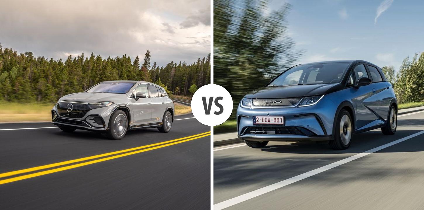 Mercedes EQS SUV VS BYD Dolphin – Vergleiche Preise, Leistung ...