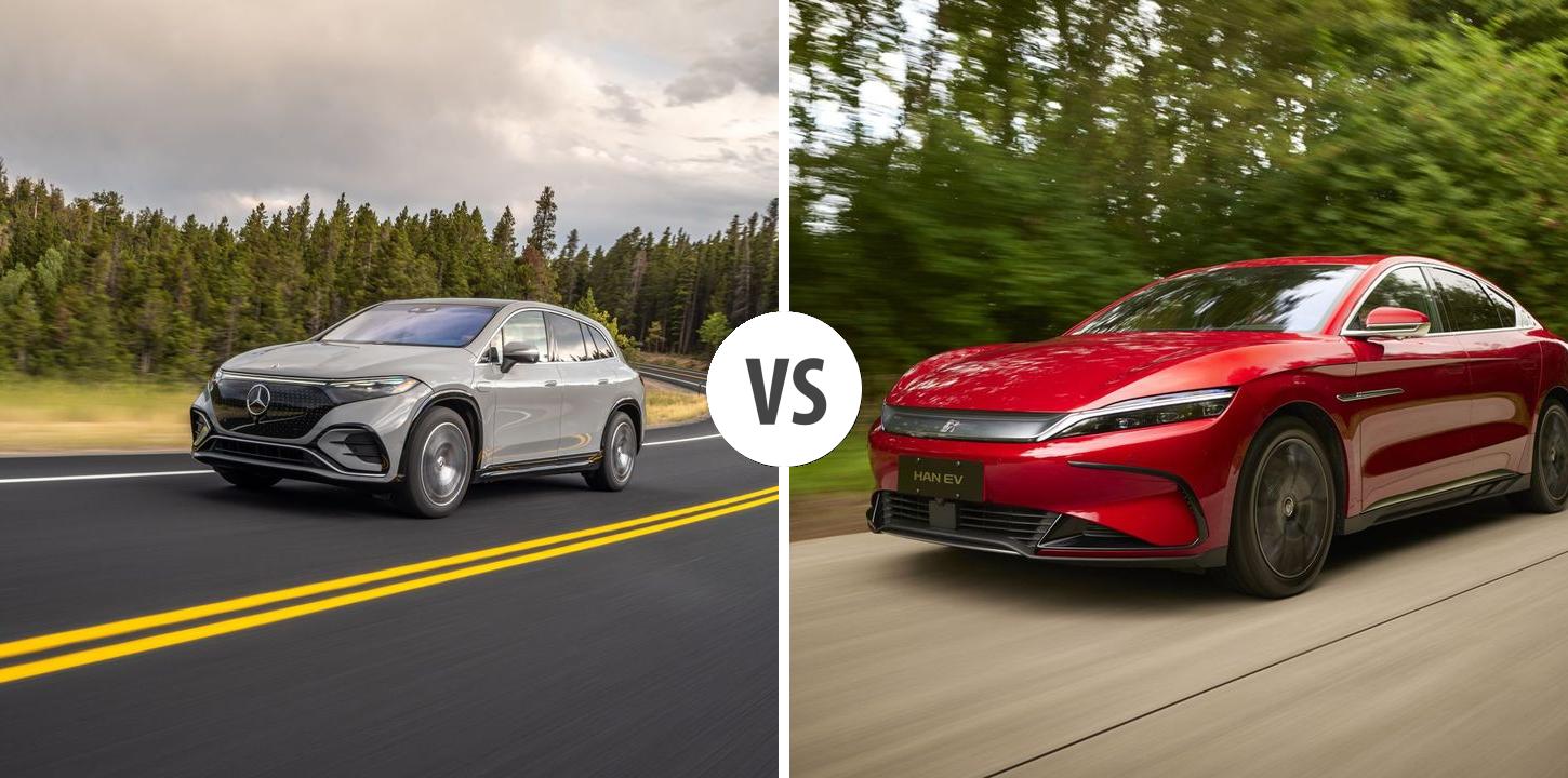Mercedes EQS SUV VS BYD Han – Vergleiche Preise, Leistung, Kofferraum ...