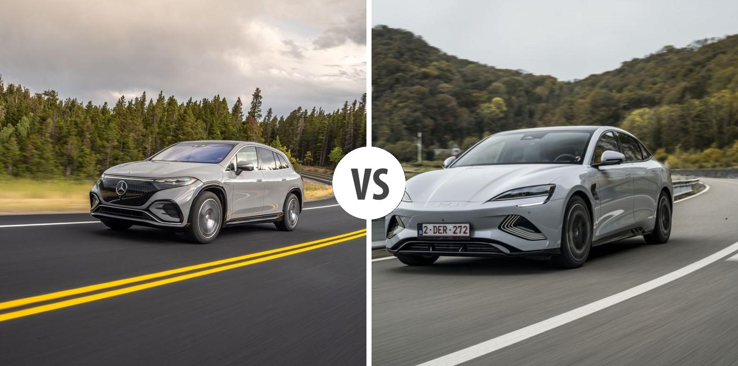 Mercedes EQS SUV VS BYD Seal – Vergleiche Preise, Leistung, Kofferraum ...