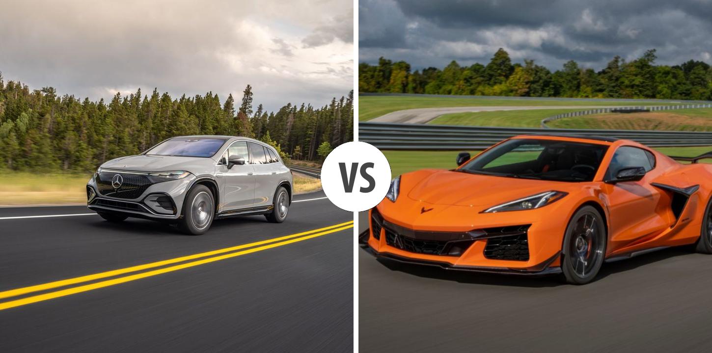 Mercedes EQS SUV VS Chevrolet Corvette Coupe – Vergleiche Preise ...