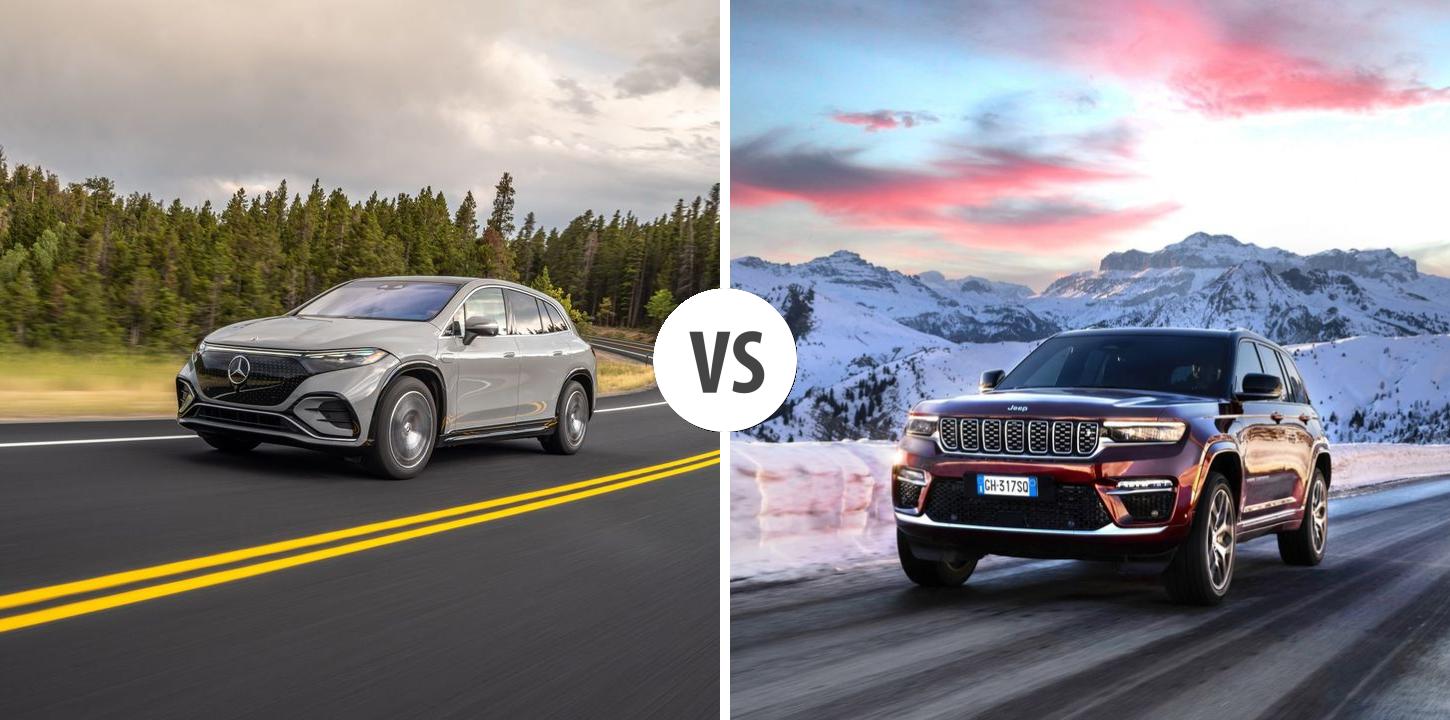 Mercedes EQS SUV VS Jeep Grand Cherokee – Vergleiche Preise, Leistung ...