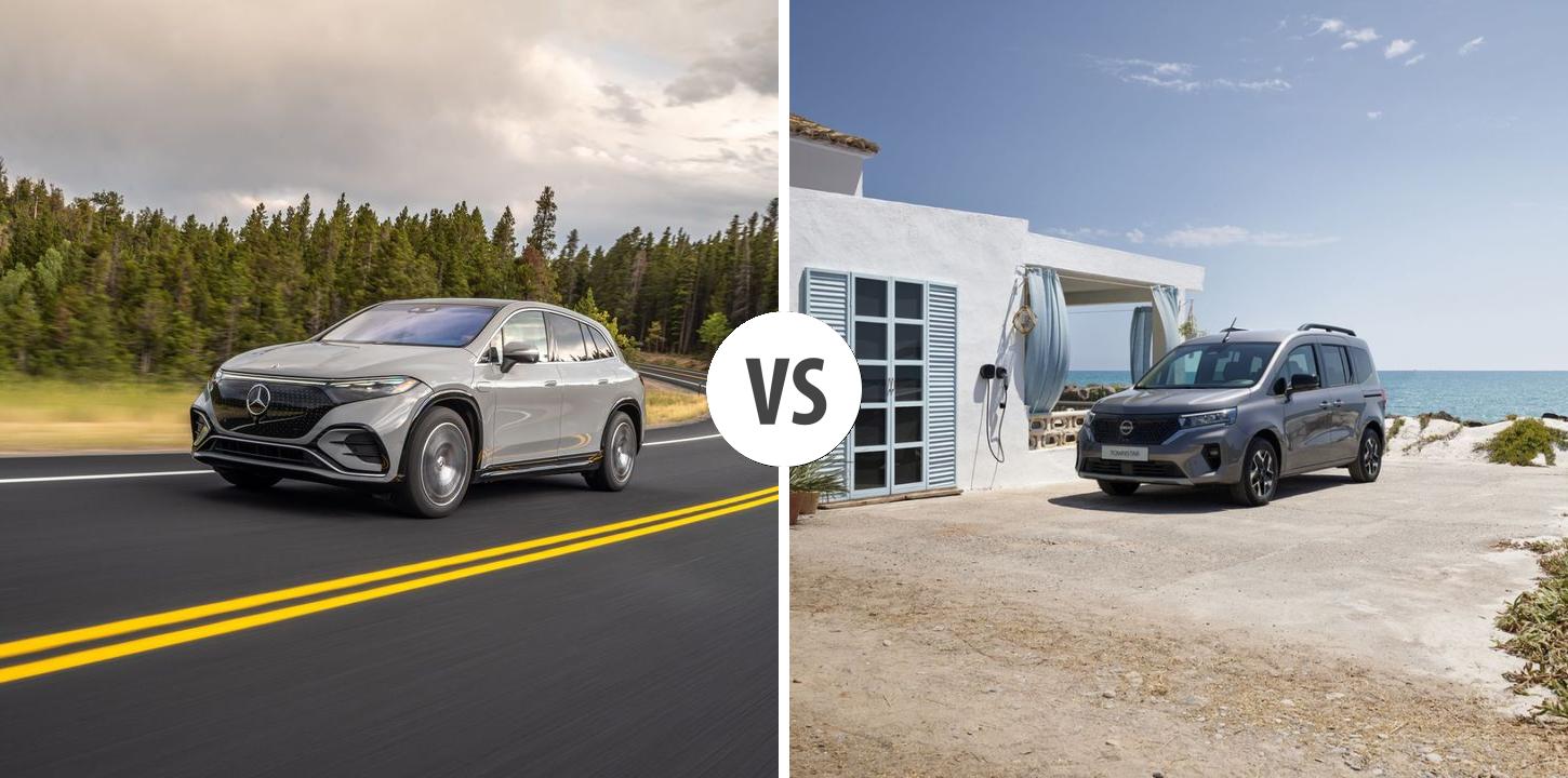 Mercedes EQS SUV VS Nissan Townstar Elektro – Vergleiche Preise ...