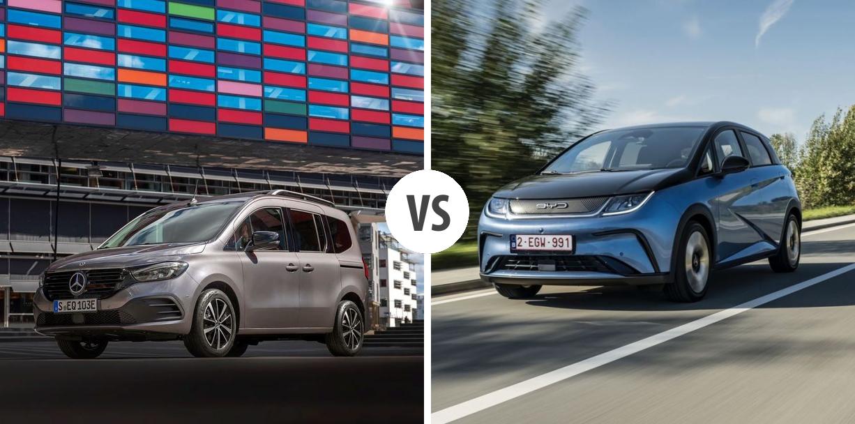 Mercedes EQT VS BYD Dolphin – Vergleiche Preise, Leistung, Kofferraum ...