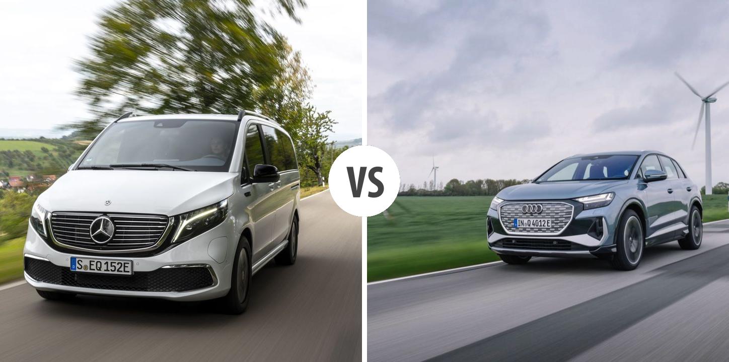 Mercedes EQV VS Audi Q4 e-tron – Vergleiche Preise, Leistung ...
