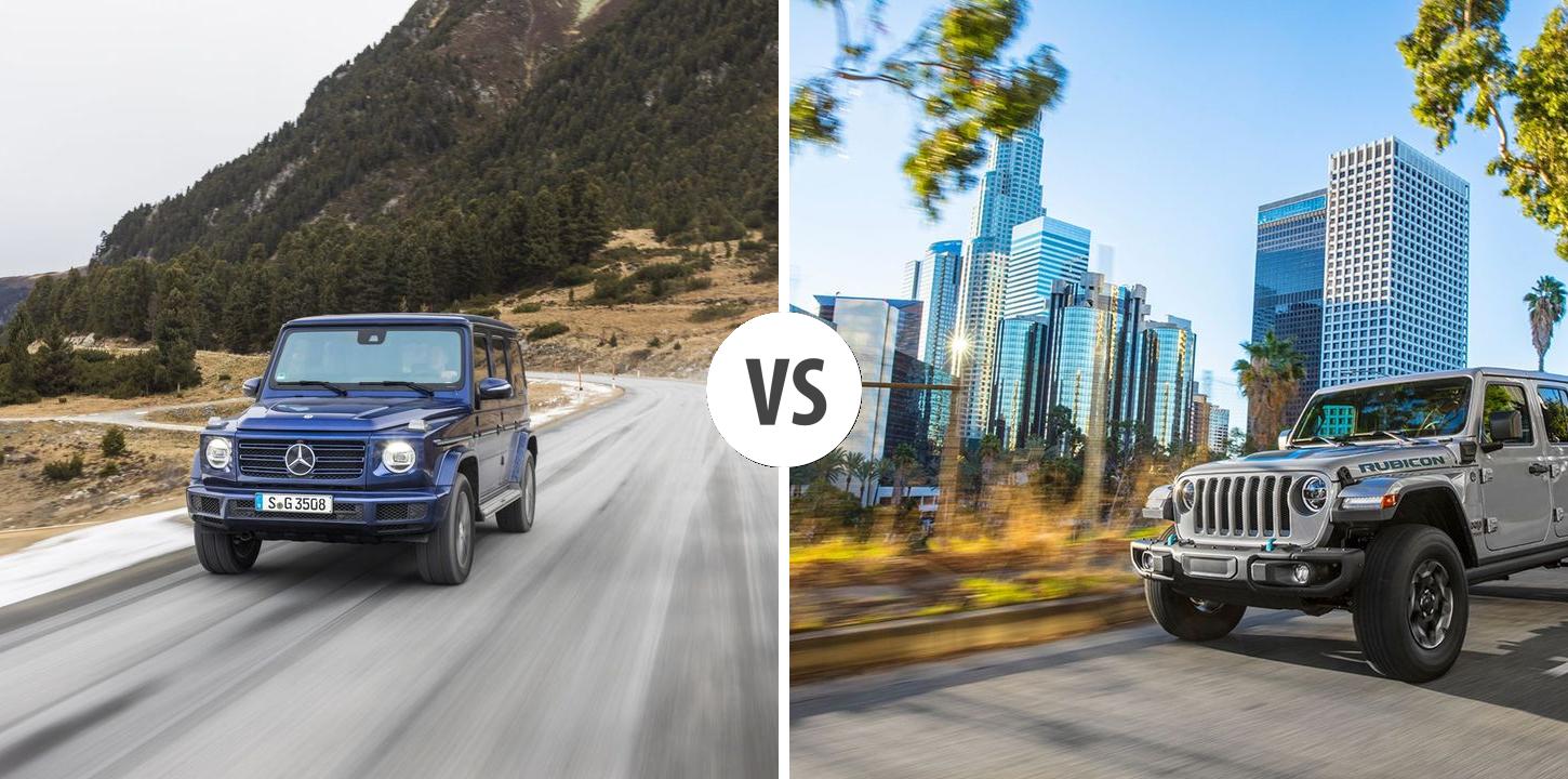Mercedes G-Klasse VS Jeep Wrangler – Vergleiche Preise, Leistung ...