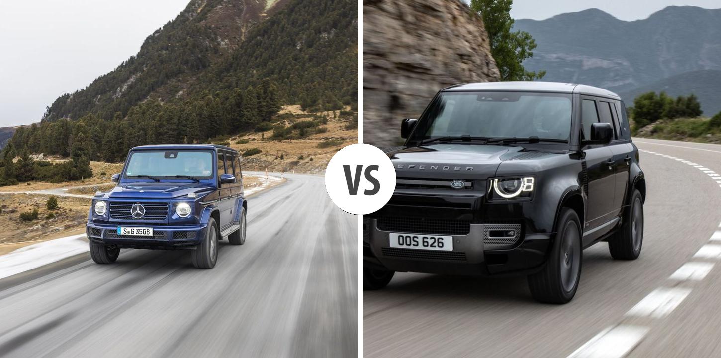 Mercedes G-Klasse VS Land Rover Defender – Vergleiche Preise, Leistung ...