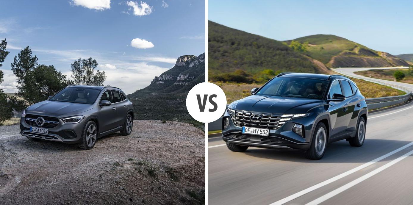 Mercedes GLA VS Hyundai Tucson – Vergleiche Preise, Leistung ...