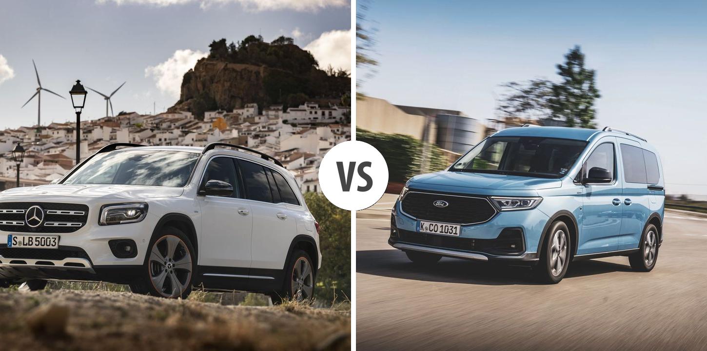 Mercedes GLB Elektro VS Ford Tourneo Connect – Vergleiche Preise ...